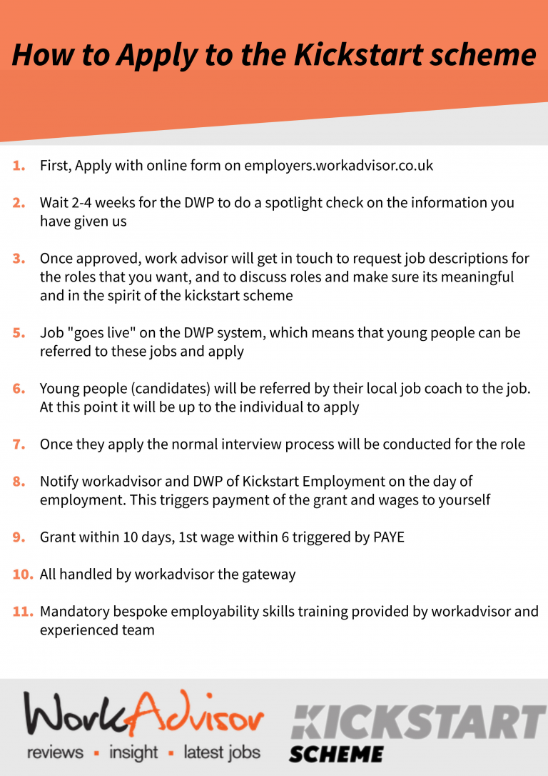 Kickstart Scheme FAQ | WorkAdvisor for Employers